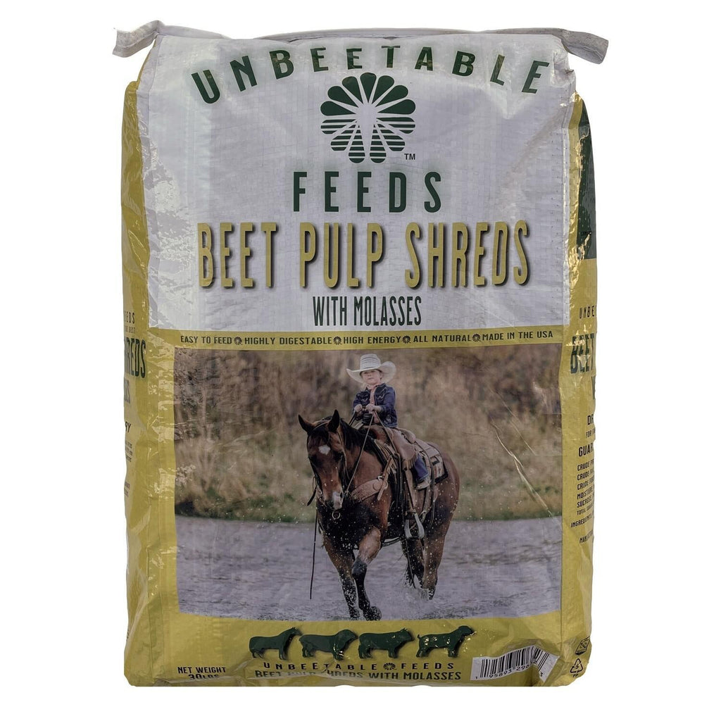 Beet Pulp Shreds w/Molasses 30 lb – Little Sasquatch Farm and Garden