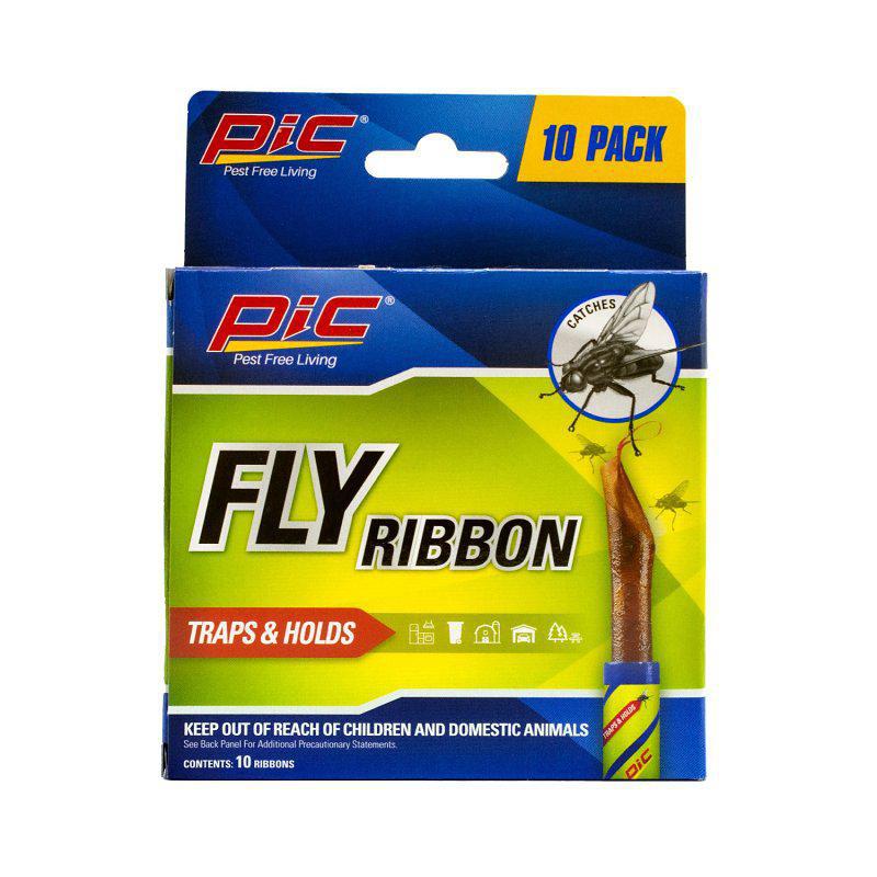 Pic FR10B Fly Ribbon, 10 Pack – Little Sasquatch Farm and Garden